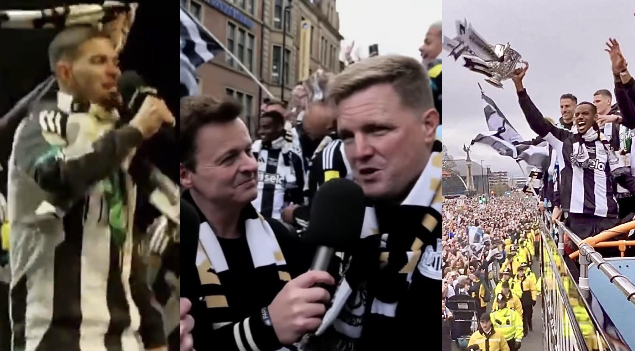Absolutely incredible - Watch best bits from bus parade and Town Moor ...