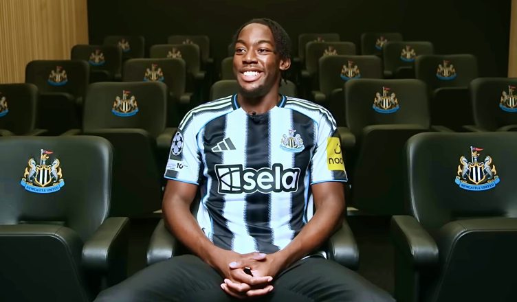 Anthony Elanga blows fans away in first big interview for Newcastle ...