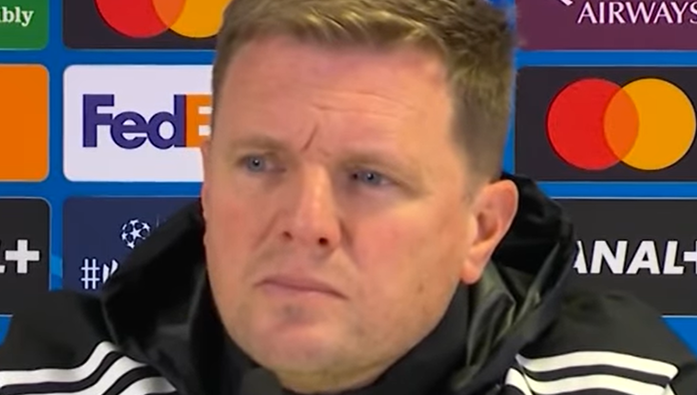 Eddie Howe's spiky reply to French journalist as Marseille move is ...